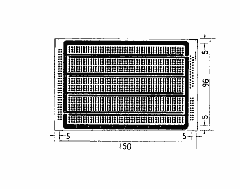 &nbsp; サンハヤト &nbsp; 03-3984-7791 型番特長パターン材質等銅箔面サイズ等仕上処理穴径CPU-131D-SUBコネクター搭載用パターン付2.54ミリピッチICパターンガラスエポキシ片面1.6t×150mm×96m...