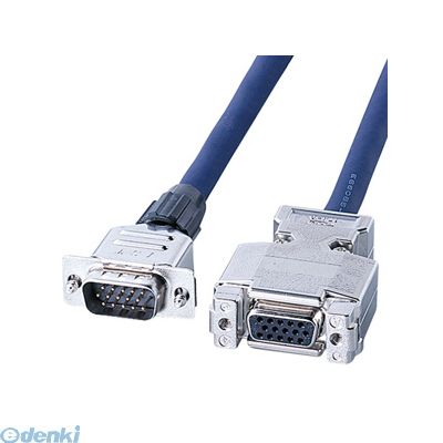 サンワサプライメーカーお問い合わせ：03-5763-0011●ミニD-sub（HD）15pinタイプのアナログRGBディスプレイ用のケーブルを延長するためのケーブルです。●複合同軸ケーブル(75Ω同軸ケーブル）使用R・G・Bの画像信号用に7...