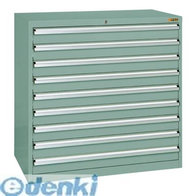 サカエメーカーお問い合わせ：072-895-0200※こちらの商品は車上渡しとなります。ご注意ください。耐震構造 3重安全装置内蔵（オールロック機構・ラッチ機構・セーフティロック）●外寸：W1000×D550×H1000mm●引出し段数：9...