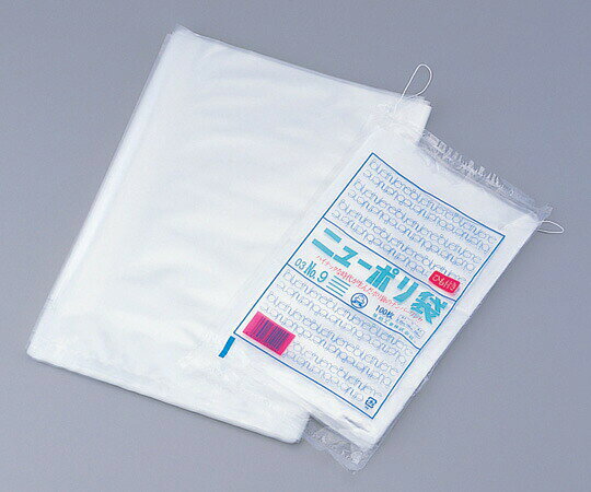 アズワンメーカーお問い合わせ：0120-700-875●仕様:●材質：LDPE（低密度ポリエチレン）●厚み：0.03mm●サイズ（mm）：180×270●入数：1袋（100枚入） ●特長：●コーナーに切り込みが付いていますので切り取りやすいです。