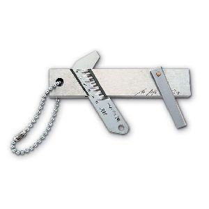 &nbsp; 新潟精機 &nbsp; 0256-31-5660 先端角118°測定ドリル径3〜40mmベース製品寸法22×110×8mm回転子製品寸法75×50×2mmメインスケール製品寸法68×9mm質量160g用途ドリル作業の品質管理や...