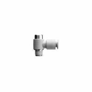 &nbsp; SMC &nbsp; 0120-837-838 適用チューブ外径：φ8mmねじ接続：R1/8シール剤付製品色：【ボディ】白色系　【リリースブッシュ】ライトグレー機種：六角穴付ユニバーサルエルボ使用流体：空気・水使用圧力範囲：-...