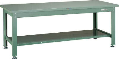 ●下棚2枚敷きで作業台下の空間を有効活用できます。●耐久性に優れています。●脚部はグリーン色です。●スチール天板を使用し、汚れがひと拭きでとれ、割れや傷への耐久性に優れています。●全面下棚仕様で物の保管に便利です。●間口(mm):1500●...