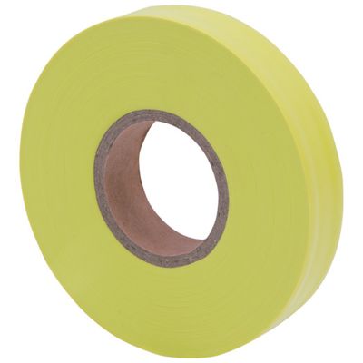 【商品説明】■幅が15mmになり大量にご使用の場合もかさばりません。■目印として。■引張強度(N/mm)：-■基材：塩化ビニル樹脂■色：イエロー■長さ(m)：50■粘着力(N/mm)：-■表示内容：-■幅(mm)：15■粘着テープ幅(mm)...