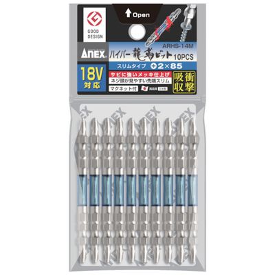 【商品説明】■ねじ頭が見やすい先端スリムタイプです。■トーション部で衝撃吸収します。■サビに強い無電解ニッケルメッキ仕上げです。■耐久性抜群で長寿命です。■先端欠けに強く、カムアウトを抑制します。■木材・アルミ・Cチャン・鉄板へのネジの締め...