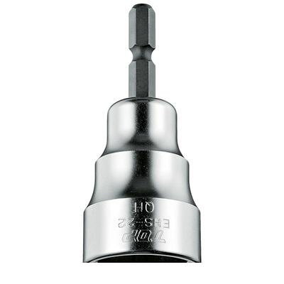 【商品説明】■六角軸シャンクで電動ドリルにワンタッチで取り付け可能です。■各種六角ねじの着脱に便利な先端工具です。■14.4Vにも対応しています。■ナット受部深さ(mm)：14.0■外径(mm)：29.5■軸寸法(mm)：6.35■全長(m...
