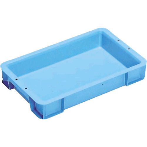 岐阜プラスチック工業メーカーお問い合わせ：058-265-2233【特長】●STコンテナは規格パレットに効率よく積載できるシリーズです。【用途】●工業製品・部品の保管・輸送に最適です。【仕様】●色：ブルー●容量(L)：5.6●外形寸法(mm...