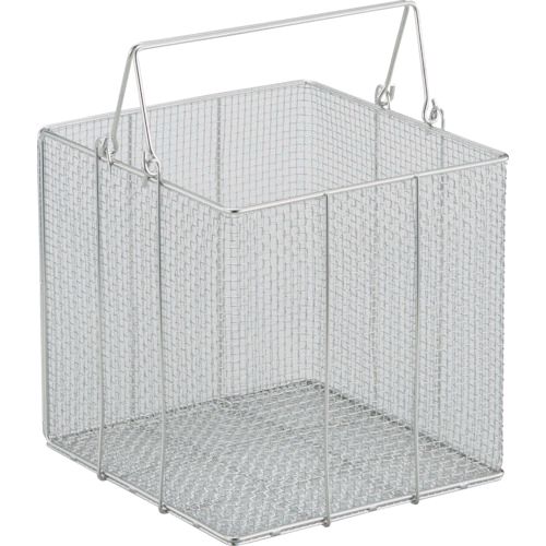 【商品説明】【特長】●さびにくく、耐久性もあります。【用途】●パーツなどの加工時の洗浄作業に。【仕様】●外形寸法(mm)幅×奥行×高さ：250×250×250●線径網(mm)：0.80●有効内寸(mm)幅×奥行×高さ：242×242×246...