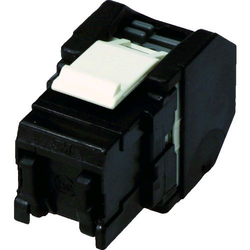 【特長】●専用工具が不要のツールレスタイプです。●簡単に再施工が可能です。（約10回程度）●自動開閉防じん扉が本体についています。【用途】●LAN配線【仕様】●種類：カテゴリ5e●色：黒【仕様2】●カテゴリ5eに対応【材質／仕上】●PBT/...