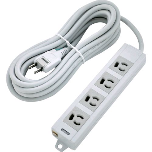 【特長】●3P抜け止めの4個口タップです。●裏面にマグネットが付いていますので、スチールのデスクなどに仮固定することができます。●差し込み部にユリア樹脂材を使用しており、熱に強い構造となっております。●アース接続できる端子付きです。●ゴミが...