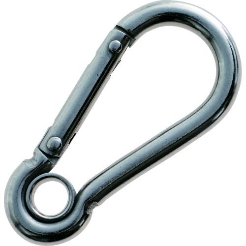 【特長】●開口部の形状フックタイプにすることで指に刺さりにくい設計です。【用途】●チェーン・ワイヤ・ロープなどの連結や、端末の金具のジョイントに。●連結金具として。【仕様】●使用荷重(kN)：1.18●D(mm)：10●L(mm)：103●...