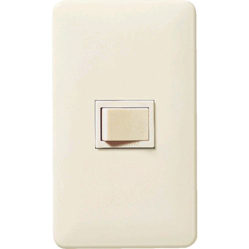 【商品説明】【特長】●3路タイプの埋込スイッチCです。【仕様】●定格：15A 300V●幅(mm)：70●長さ(mm)：120●厚さ(mm)：32.5●色：ミルキーホワイト●タイプ：3路埋込スイッチ【仕様2】●モダンプレート付
