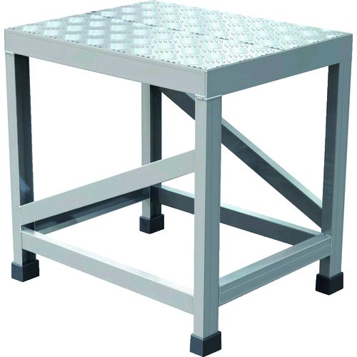 【特長】●完成品ですので組立不要で購入後すぐ使用できます。●溶接一体構造で頑丈なつくりとなっています。●鉄製パーツを使用していないのでクリーンルームなどの使用におすすめです。●天板はすべりにくい縞板仕様です。【用途】●頑丈な作業台が必要な場...