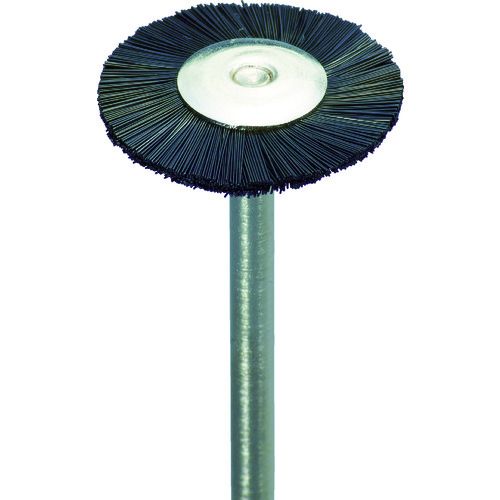 ナカニシメーカーお問い合わせ：0289-64-3280【特長】●電子機器回路基板等のクリーニングに最適です。【仕様】●毛材：静電防止材入ナイロン●外径(mm)：20●軸長(mm)：45●軸径(mm)：3●最高使用回転数(rpm)：20000...