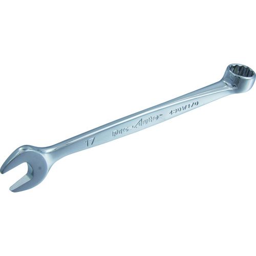 【特長】●次世代型コンビネーションレンチです。●メガネとスパナを合体させた片目片口レンチです。●メガネ部はディープボックス形状で従来レンチより、より深いところにあるナットに容易にアクセスできます。●握る面が大きく手にフィットし力の入れやすい...