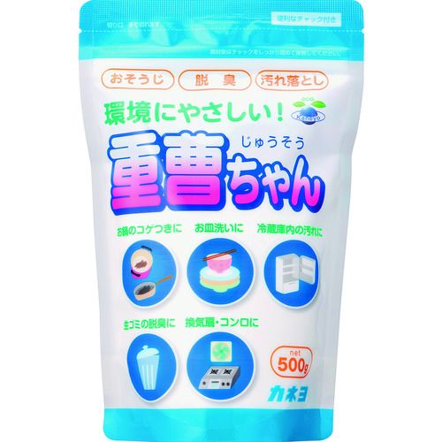 【特長】●ガンコなコゲ汚れもしっかり落とします。●環境にやさしく、安心、保管のできるチャック付きです。●脱臭、おそうじにいろいろな場面で大活躍。【用途】●キッチン周りの洗浄、研磨に。●ニオイが気になる場所の脱臭に。【仕様】●容量(ml)：5...