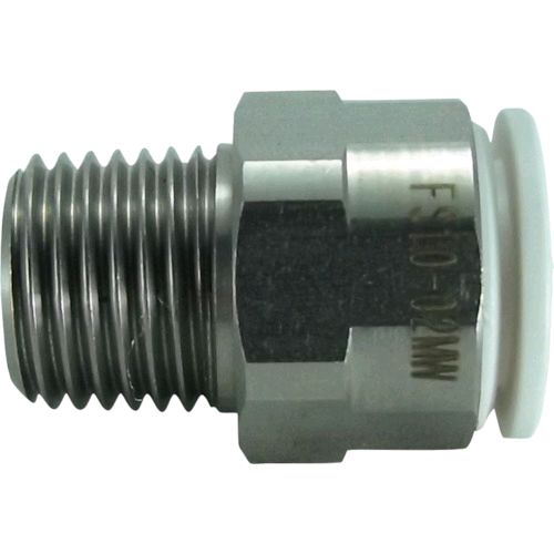 千代田通商メーカーお問い合わせ：043-445-5481【仕様】●接続口径：R1/4●適合チューブ外径D(mm)：10●六角対辺(mm)：17●使用圧力：1MPa(空気)、0.3MPa(水)●使用流体：空気、水【仕様2】●流体温度：-5〜6...