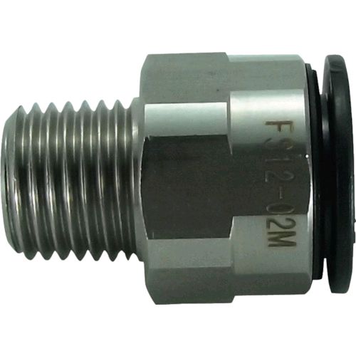 千代田通商メーカーお問い合わせ：043-445-5481【仕様】●接続口径：R1/4●適合チューブ外径D(mm)：12●六角対辺(mm)：19●使用圧力：1MPa(空気)、0.3MPa(水)●使用流体：空気、水【仕様2】●流体温度：-5〜6...