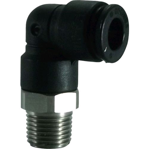 千代田通商メーカーお問い合わせ：043-445-5481【仕様】●接続口径：R1/8●適合チューブ外径D(mm)：6●六角対辺(mm)：12●使用圧力：1MPa(空気)、0.3MPa(水)●使用流体：空気、水【仕様2】●流体温度：-5〜60...