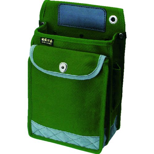 コヅチメーカーお問い合わせ：02-5635-0022【特長】●丈夫な国産厚綿布を使用しています。●パラフィン防水加工を施しています。●ベルト通部分にヨレ止め付です。●前面にフタ付ポケットが付いています。【仕様】●色：OD●幅(mm)：215...
