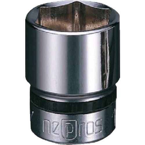 【特長】●接触面をより大きくすることで薄肉部への応力の集中を低減するNパワーフィット形状を採用、ボルト・ナットにやさしく、なめりを防ぎます。【用途】●ネプロス・汎用工具【仕様】●差込角(mm)：9.5●全長(mm)：26●対辺寸法(インチ)...