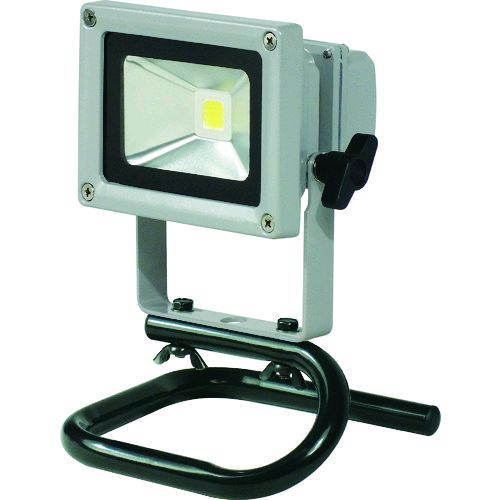 日動工業メーカーお問い合わせ：06-6905-6905【特長】●軽量でコンパクトな10Wタイプです。●紫外線を発生させないので虫が寄りにくい照明です。●床スタンド付なので、そのまま使えます。【用途】●晴天時の屋外・軒下や屋根のあるところ。 ...