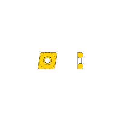 三菱マテリアル　工具メーカーお問い合わせ：0120-34-4159【仕様】●寸法(mm)d：0.4●寸法(mm) b：3.97●寸法(mm) a：9.52●寸法(mm) c：0.4●寸法(mm)e：0.8【仕様2】●三菱　ホルダー用シート【...