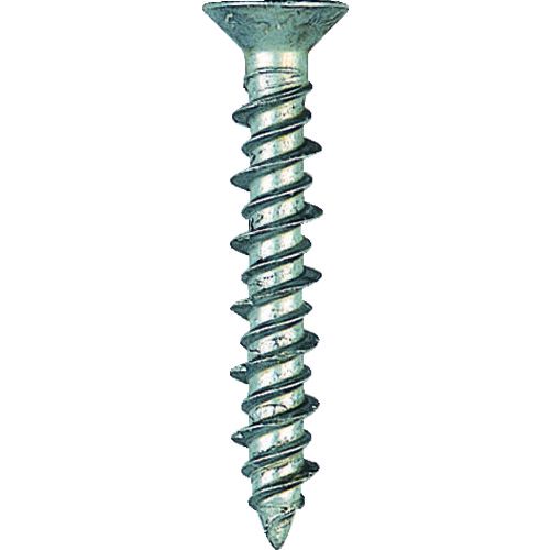 【特長】●プラグ不要のため、下穴は小径で済みます。●高く鋭いねじ山と低いねじ山の両機構で相手材にしっかり固着します。【用途】●コンクリート・ブロック・木材用。【仕様】●呼び径d(mm)：4●下穴径(mm)：3.4●埋込深さ(mm)：30●引...