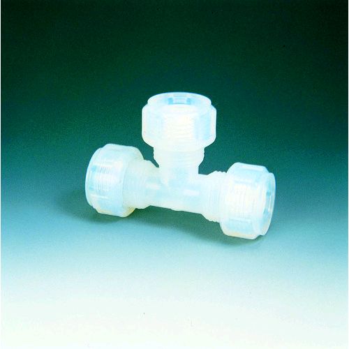 【特長】●フッ素樹脂チューブの接続に使用します。●標準はFロックシール仕様で、ソロバン玉に交換できます。●Fロックシールは別売のグルービングカッターでチューブ外側に溝を入れ取り付け、使用ができます。●グルービングカッターが無くても強く固定す...