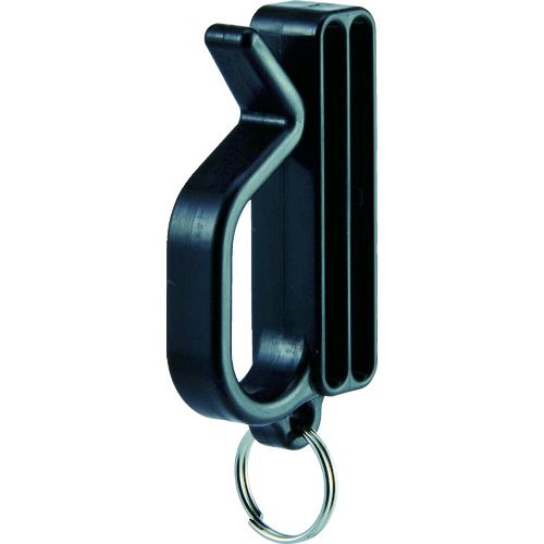 藤井電工メーカーお問い合わせ：0795-48-3360【商品説明】【特長】●左右どちらでも取付可能です。●安全帯装着時に大口径フックなどを掛けておくハンガーです。【仕様】●適応ベルト幅(mm)：50【材質／仕上】●ナイロン樹脂