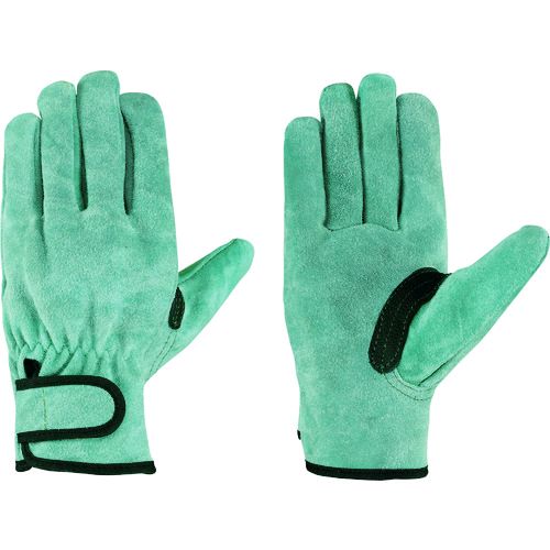 シモンメーカーお問い合わせ：0120-345-092【特長】●裏地付で、夏は吸汗、冬は防寒機能があります。●特殊オイル加工で、洗濯してもソフト感が長持ちします。【用途】●機械加工作業に。【仕様】●サイズ：L●厚さ(mm)：1.2●全長(cm...