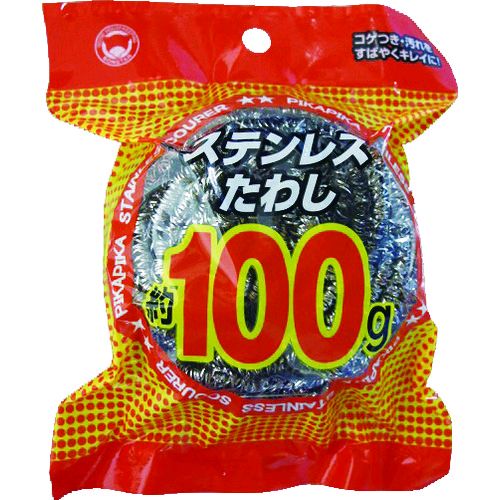 【特長】●使用感に優れたソフトな手触りです。●金属のサビや油汚れ、調理器具のサビ落としまで幅広く使用できます。【仕様】●縦(mm)：160●色：シルバー●横(mm)：142●厚さ(mm)：80【材質／仕上】●ステンレス（SUS430）【原産...