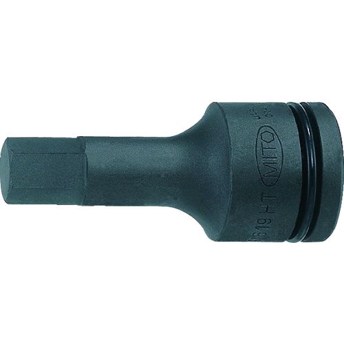 水戸工機メーカーお問い合わせ：029-251-5111【特長】●差込角19.0mmインパクトレンチ用です。【用途】●作業における六角穴付ボルトや止めネジなどの締めゆるめ用に。【仕様】●差込角(mm)：19.0●対辺寸法(mm)：19●全長(...