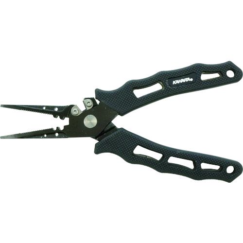 【特長】●ボディは高強度ステンレス素材（SUS420)を採用しています。●ステンレス部分は、サビに強いチタンコーティングを採用しています。●カッター部分は、タングステンスティールの特殊構造でPEラインが驚くほど切れます。●グリップ部は、ポリ...