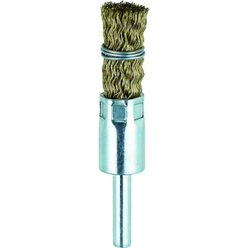 【特長】●汎用電動工具用の筒型ブラシです。●線材の中央を針金で縛っているため、回転時に線材が広がりにくくなっています。●底部・コーナー部などせまい箇所の研磨に適します。【用途】●金属面・コーナー部などの研磨、バリ取り、塗装剥離、頑固なサビ落...