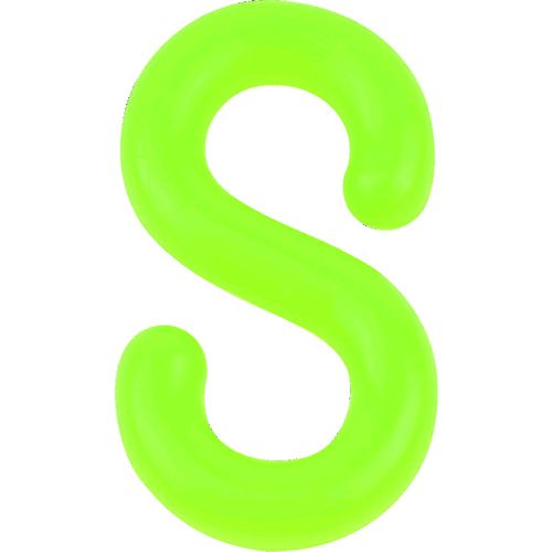 【特長】●プラスチックチェーン同士をつなぐためのジョイントです。【用途】●進入禁止区間の仕切りや、駐車場内での区画整理、人の誘導などに。【仕様】●色：蛍光イエロー●径(mm)：6●縦(mm)：22●横(mm)：42【材質／仕上】●ポリエチレ...