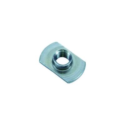 【特長】●溶接用ナットです。●位置決め用ガイド（パイロット）は付いていません。【用途】●タップ（めねじ）が切れない薄板などに。【仕様】●呼び径：M4×0.7【仕様2】●2B【材質／仕上】●鉄／生地【原産国】日本