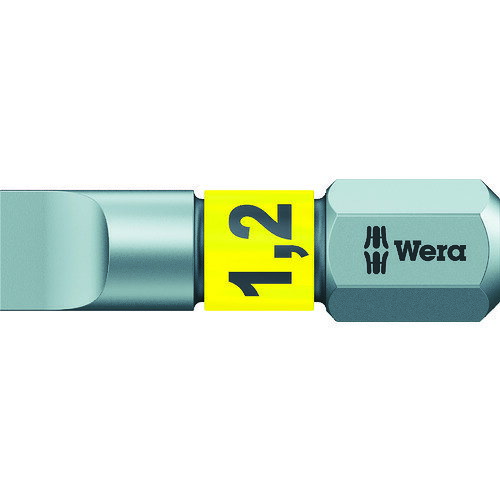 Weraメーカーお問い合わせ：03-6435-6876【特長】●専用のビットホルダ(053923）と併用することで、3つのトーション(トライトーション)が作用し、ビットの長寿命化を実現しています。【仕様】●刃先：［［−］］6.5●全長(mm...