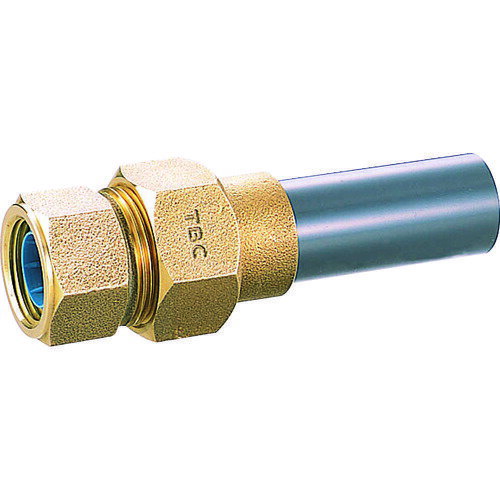 タブチメーカーお問い合わせ：0120-481-130【商品説明】【特長】●十分な伸縮幅と弾力性を持っています。●ソケット部と継手本体が分離しているため、配管のよじれを防止します。【用途】●水道用塩ビ管用継手。【仕様】●呼び径(mm)：13●...