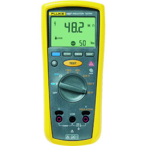 【特長】●複数の試験電圧を設定できるデジタル絶縁抵抗計です。【用途】●5レンジ。●トラブルシューティング、試運転、予防的保守に。【仕様】●定格測定電圧(V/MΩ)：50/50、100/100、250/200、500/500、1000/100...