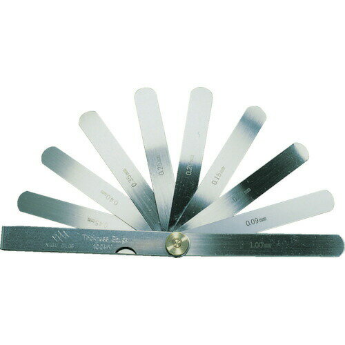 永井ゲージ製作所メーカーお問い合わせ：06-6309-0401【商品説明】【特長】●自動車や電動機、発動機関のピストンおよびシリンダのすき間測定に使用します。●焼き入れ品です。【用途】●すき間の測定に。【仕様】●リーフ形状：A●長さ(mm)...