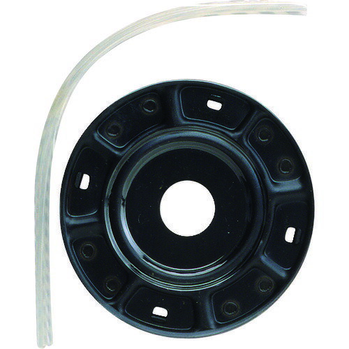 キンボシメーカーお問い合わせ：0794-62-2391【特長】●ナイロンコード交換式です。●ナイロンカッター使用時の刈払機用アタッチメントです。【用途】●ナイロンコードによる草刈り用。【仕様】●コード径(mm)：2.4●内径(mm)：25....