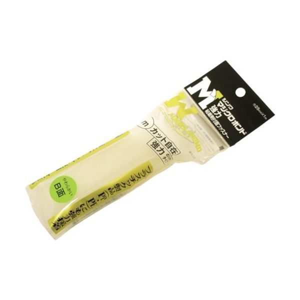 【商品説明】【特長】●ナイロン素材で繰り返しの脱着にも耐久性があります。●片面のみでのご使用に最適な使い切りサイズです。【用途】●産業資材や建材の固定。●梱包材の留め。●工具・機具の留め。【仕様】●色：白●幅(mm)：25●長さ(m)：1●...