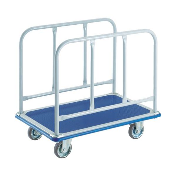 【特長】●両サイドのハンドルにより長尺物を運搬できます。【仕様】●均等荷重(kg)：300●長さ(mm)：915●幅(mm)：615●高さ(mm)：205●ハンドル高さ(mm)：850●キャスター径(mm)：130●適合ストッパー：300N...