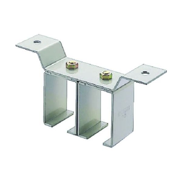 ダイケンメーカーお問い合わせ：0276-70-5655【用途】●ハンガーレールの天井付用受金具として。【仕様】●板厚(mm)：3●適用レール：3号●品名：天井受二連●A(mm)：71●B(mm)：53●C(mm)：93●D(mm)：106●...