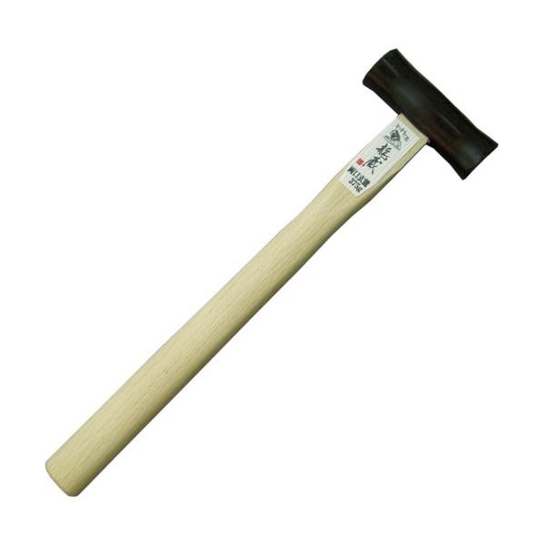 角利産業メーカーお問い合わせ：0256-34-6113【特長】●横打ちクサビで抜けにくいハンマーです。●片側平面、もう片側は凸面なので木殺しの作業にむいています。●手になじむグリップです。【用途】●木工作業用。【仕様】●呼称：300g●頭径...