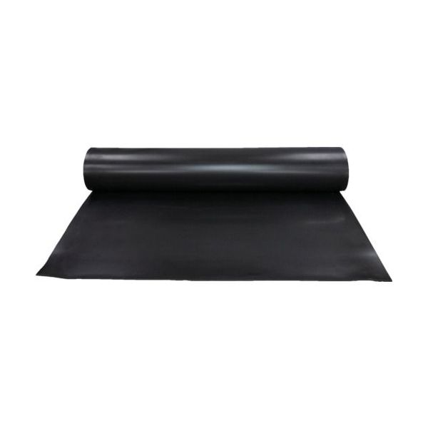 【特長】●耐電用マットの1mカット品です。●筋入で滑り防止効果があります。【用途】●配電盤・監視盤の前に敷き接地感電事故防止に。【仕様】●厚さ(mm)：6●試験電圧(1分間)：20000V●長さ(m)：1●幅(mm)：1000●使用電圧：7...