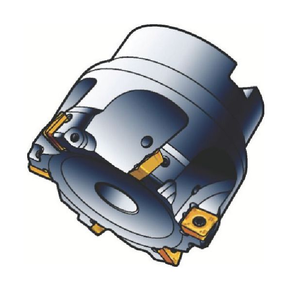 サンドビックメーカーお問い合わせ：0120-350-930【特長】●正面フライスから肩削り加工まで対応します。●加工面良好です。【用途】●肩削り加工。●正面フライス加工。●あらゆる被削材に。●クロスピッチ。●アーバ取付（ミリ）。【仕様】●刃...