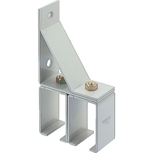 ダイケンメーカーお問い合わせ：0276-70-5655【用途】●ハンガーレールの壁面用取り付け金具として。【仕様】●板厚(mm)：4●適用レール：4号●品名：横受二連●A(mm)：94●B(mm)：65●C(mm)：240●D(mm)：13...