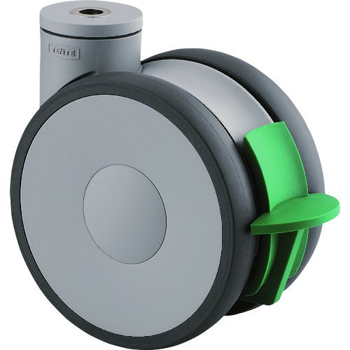 【特長】●ボディに高性能樹脂を採用しています。●旋回部に精密ボールベアリングを搭載しているため、旋回抵抗が非常に小さく、始動・旋回始動に優れています。●グリースの注入が必要ないメンテナンスフリーです。●タイヤはノンマーキング仕様です。●旋回...